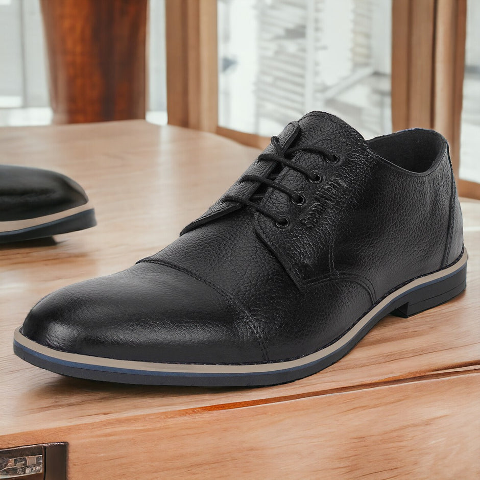 Buy Genuine Leather Formal Shoes for Men Online in India | SeeandWear